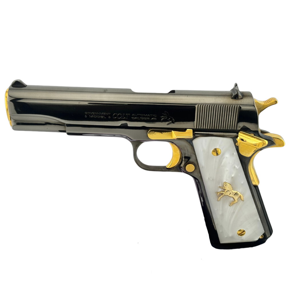 Black Hard Chrome Colt 1911 – D&G Customs